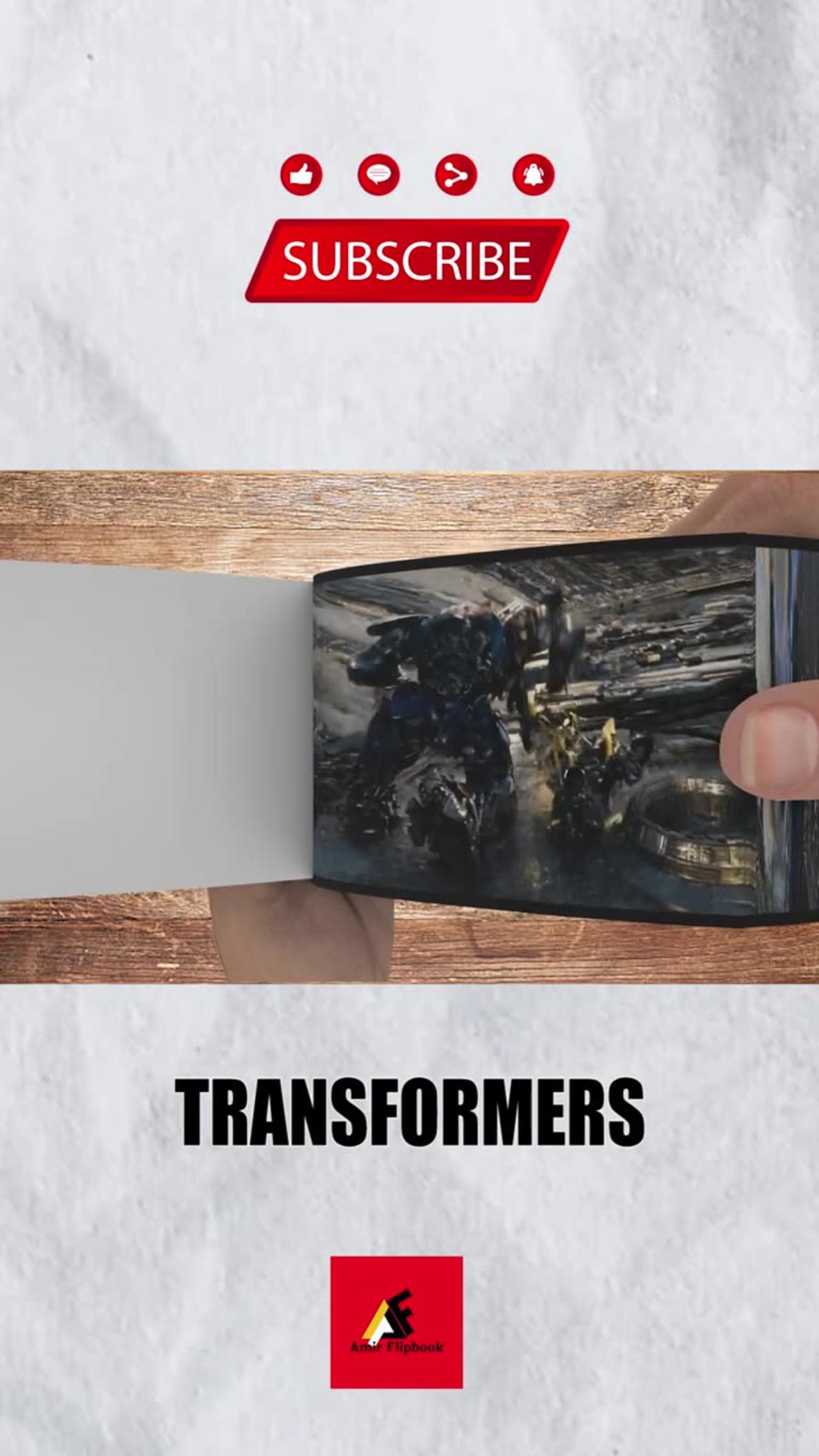 Transformers_movie flip book - One News Page VIDEO