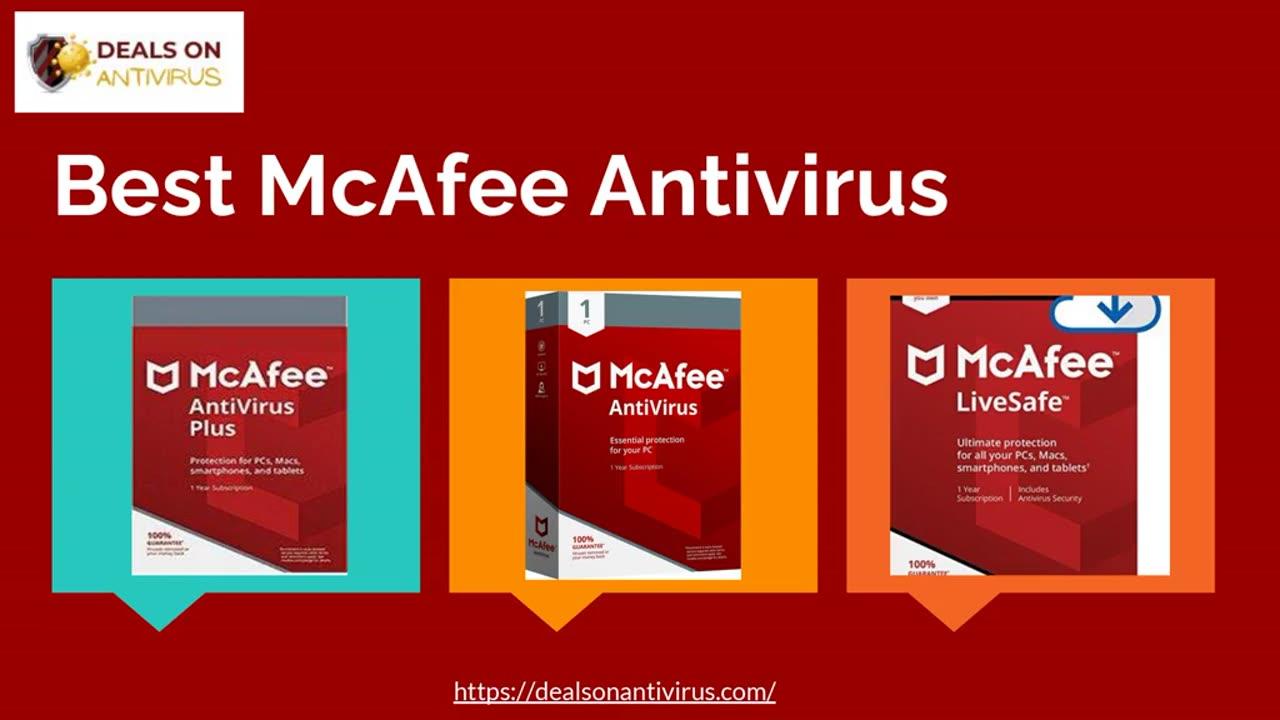 Best McAfee Antivirus in 2023 - One News Page VIDEO