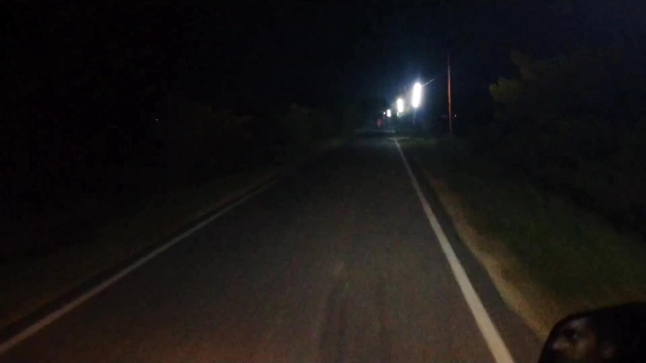 Bike riding vlog night time real ghost full - One News Page VIDEO