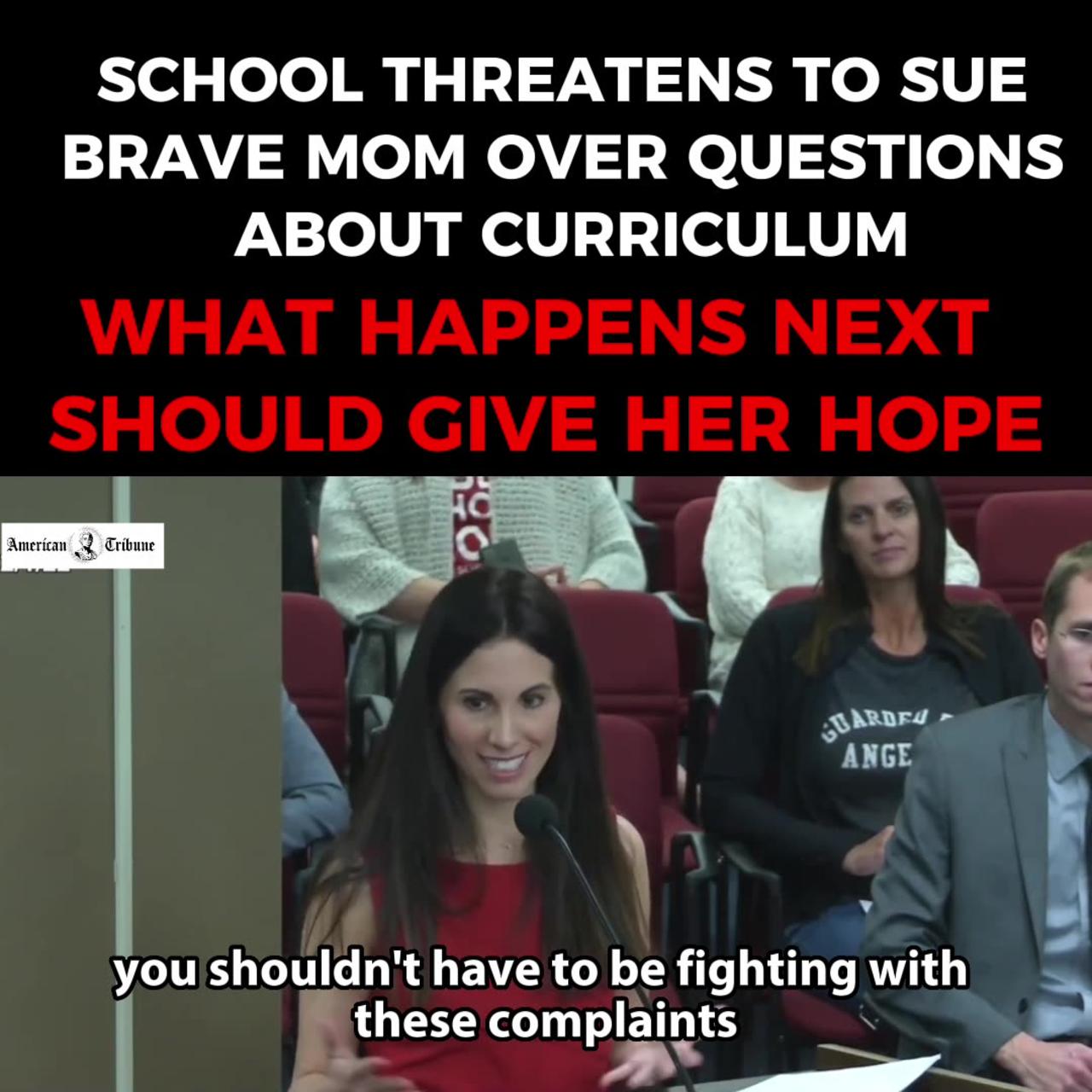 Brave Mom Confronts School Board About Woke One News Page Video