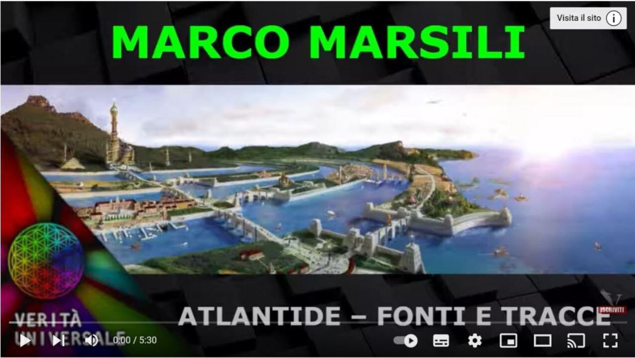 Marco Marsili - Atlantide - Fonti e Tracce - One News Page VIDEO