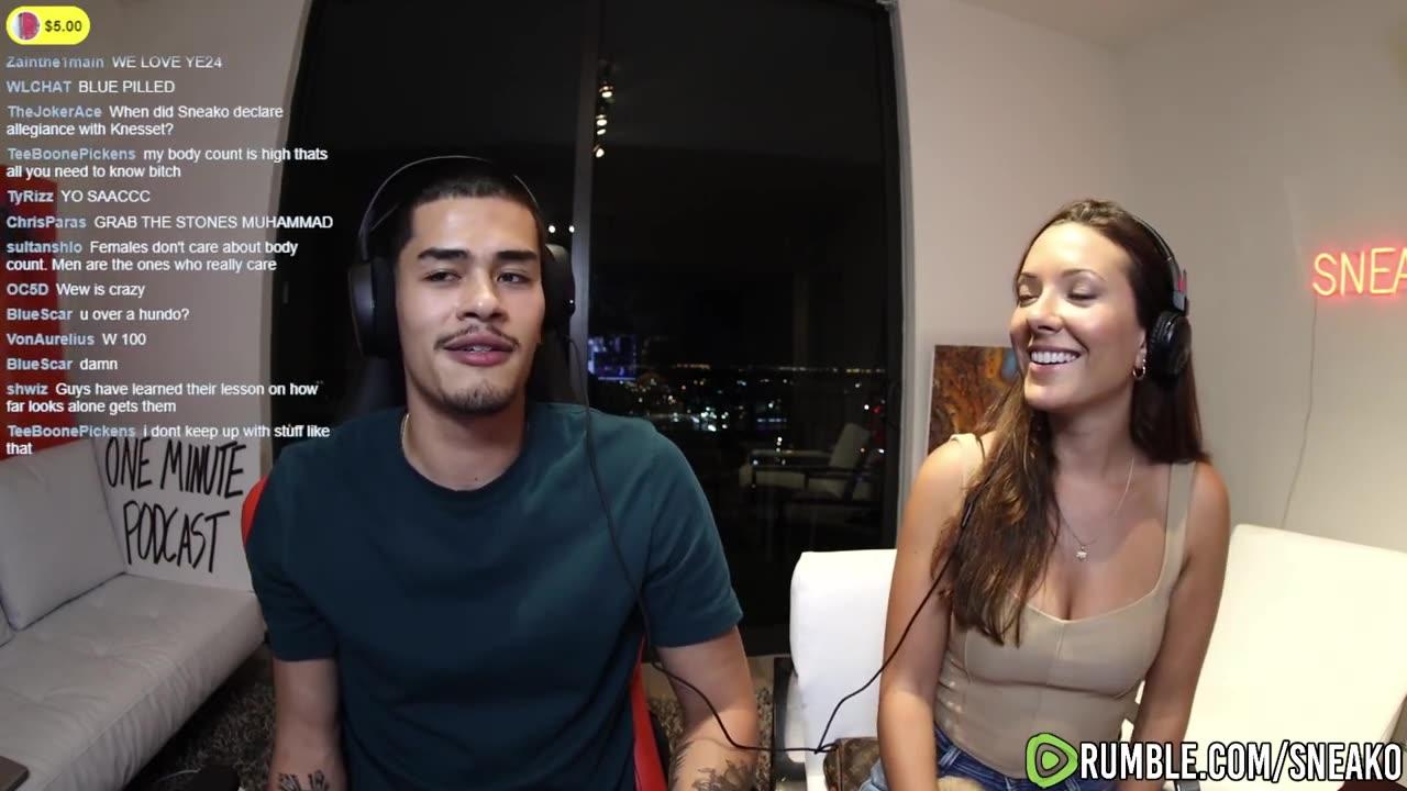 Layah Heilpern Reveals her Bodycount to SNEAKO! - One News Page VIDEO