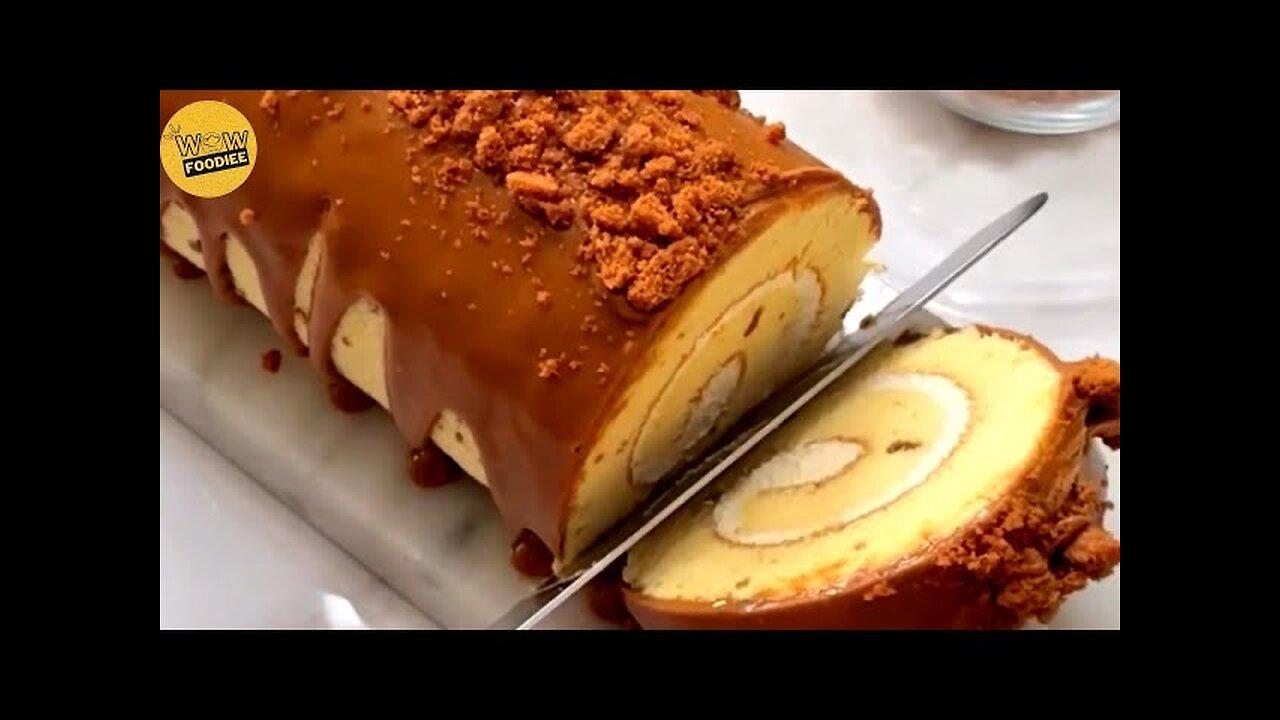 How to Make Swiss Roll Cake / Basic Roll Cake - One News Page VIDEO