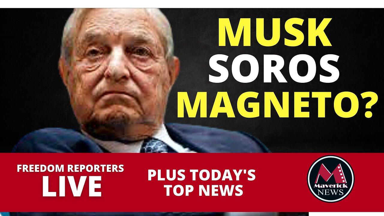 Elon Musk - George Soros & Magneto? | Weird - One News Page VIDEO