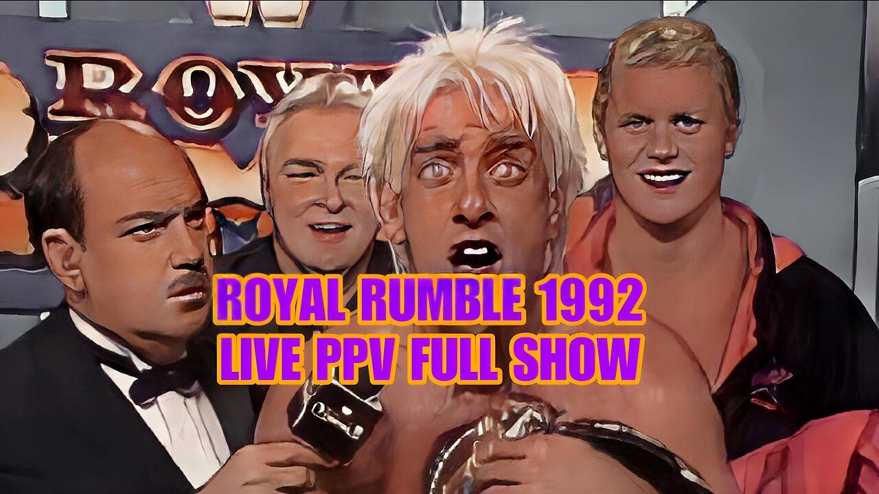 WWE Royal Rumble 92 Full Show (Unedited) - One News Page VIDEO