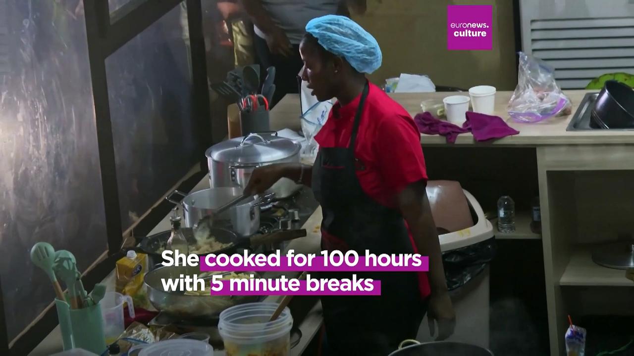 Nigerian chef Hilda Baci sets new world record - One News Page VIDEO