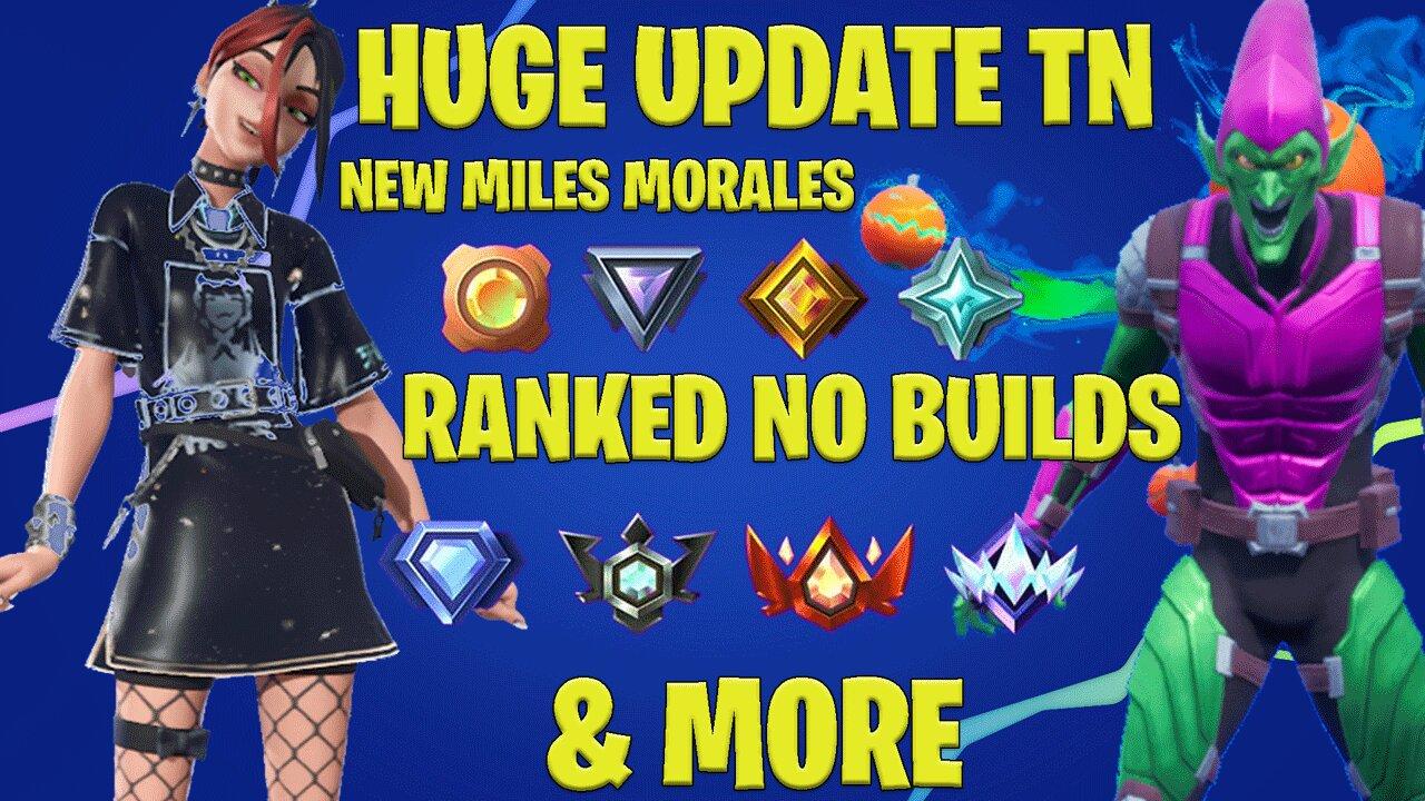 New Fortnite Update 24.40 Tonight | Ranked Zero - One News Page VIDEO