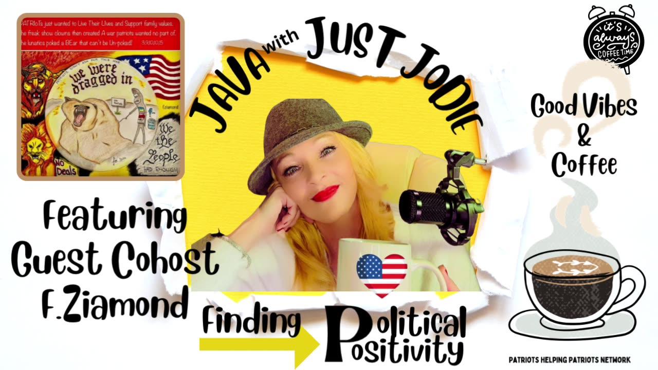 Java with Jodie and the very talented artist F - One News Page VIDEO