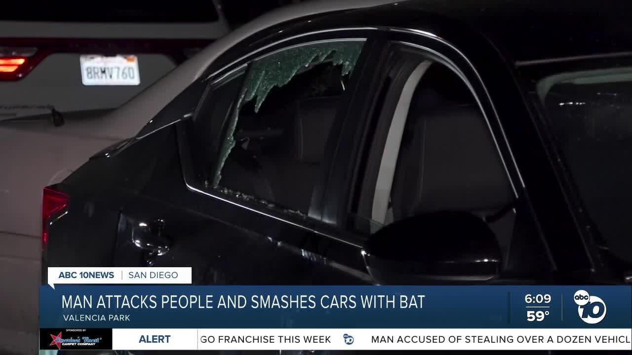 Man smashes cars with bat, woman hurt in - One News Page VIDEO