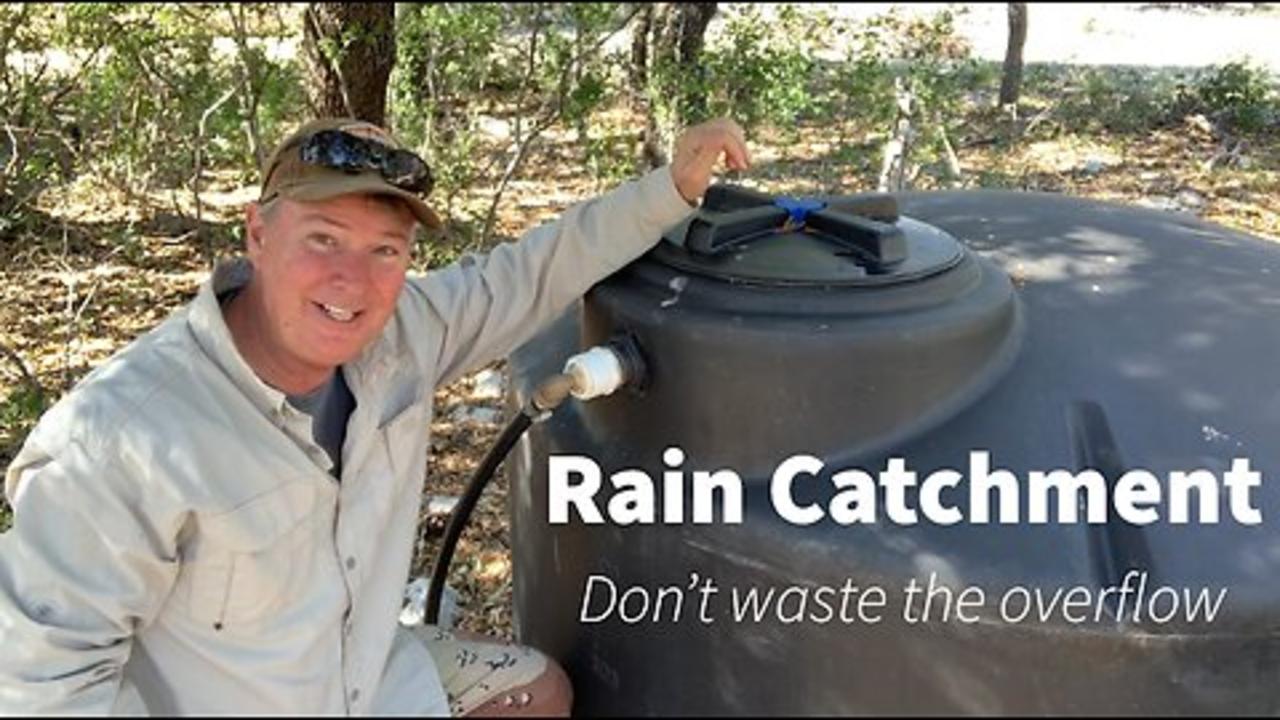 Rain collection, Don't waste the overflow! - One News Page VIDEO