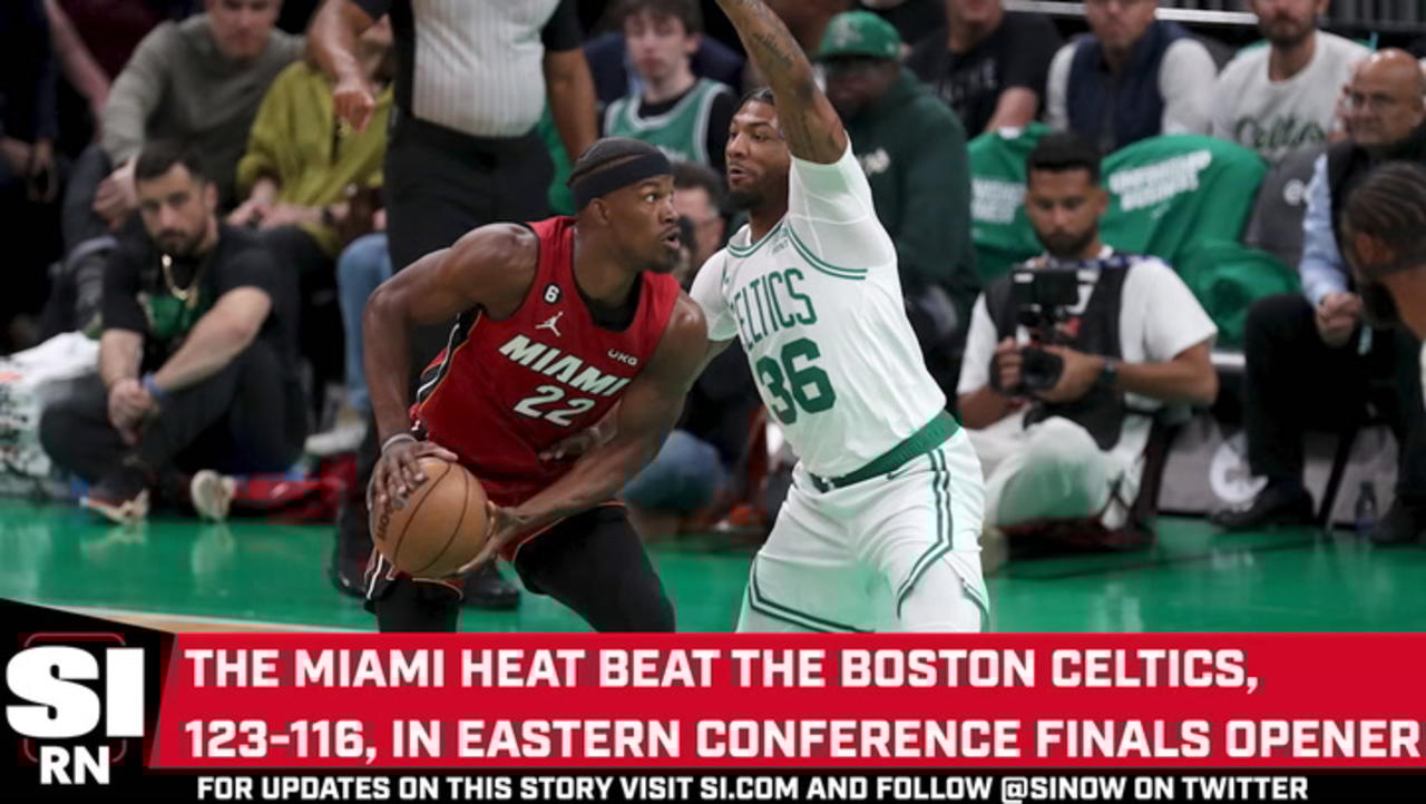 Miami Beats Boston, 123-116, in Eastern - One News Page VIDEO