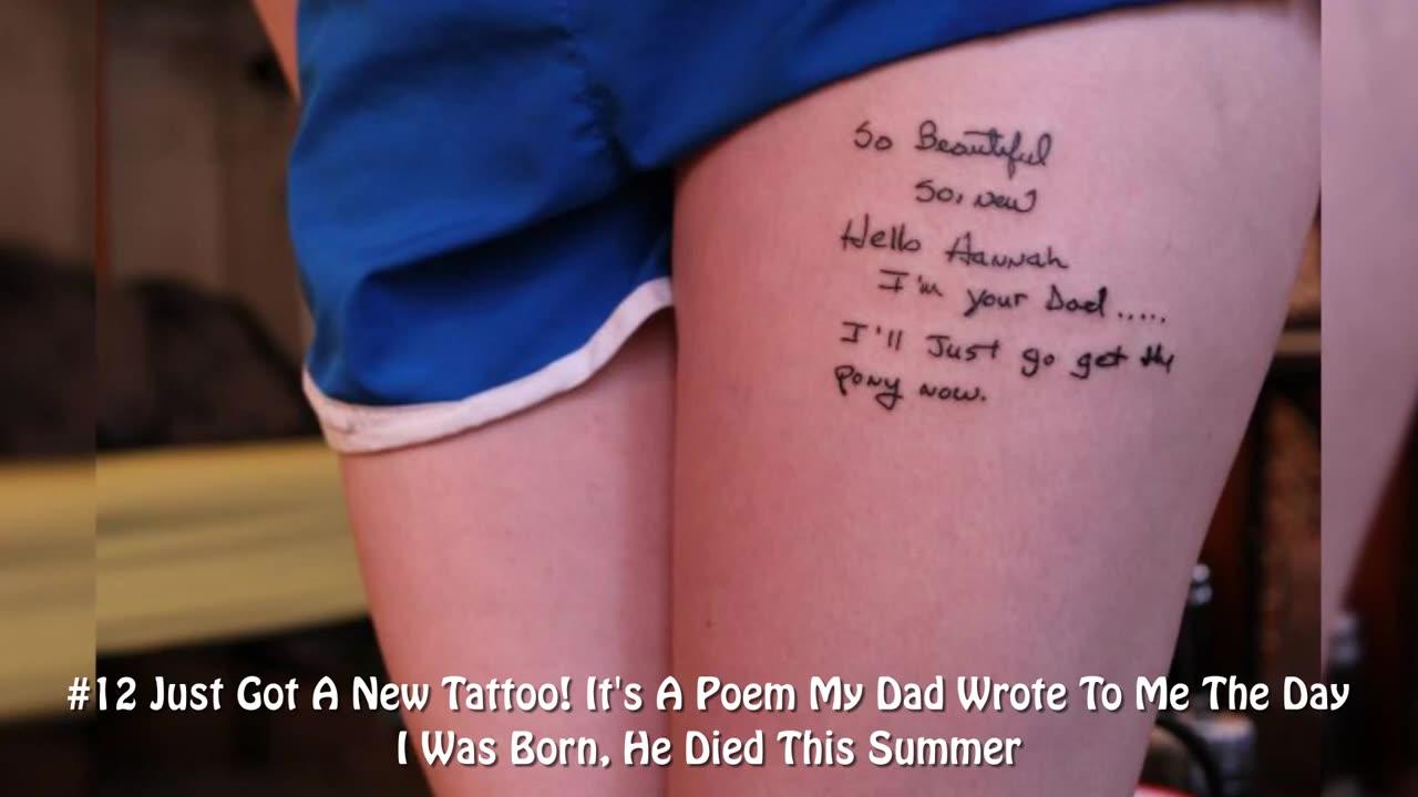 Powerful Stories Behind Tattoos With Real - One News Page VIDEO