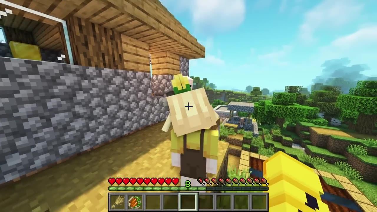 Daisy open a PIZZA HUT in Minecraft - One News Page VIDEO