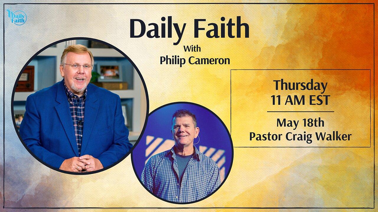 Daily Faith with Philip Cameron: Special Guest - One News Page VIDEO