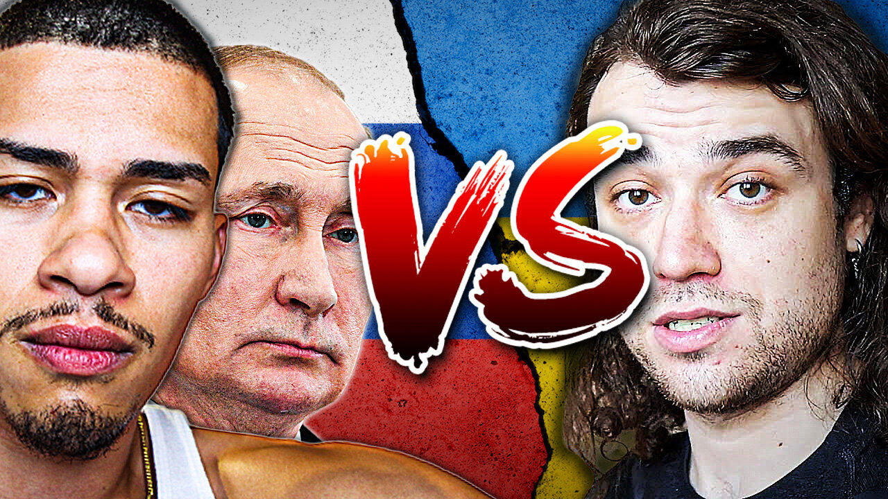 SNEAKO VS NFKRZ - Russian Guy Defends Ukraine! - One News Page VIDEO