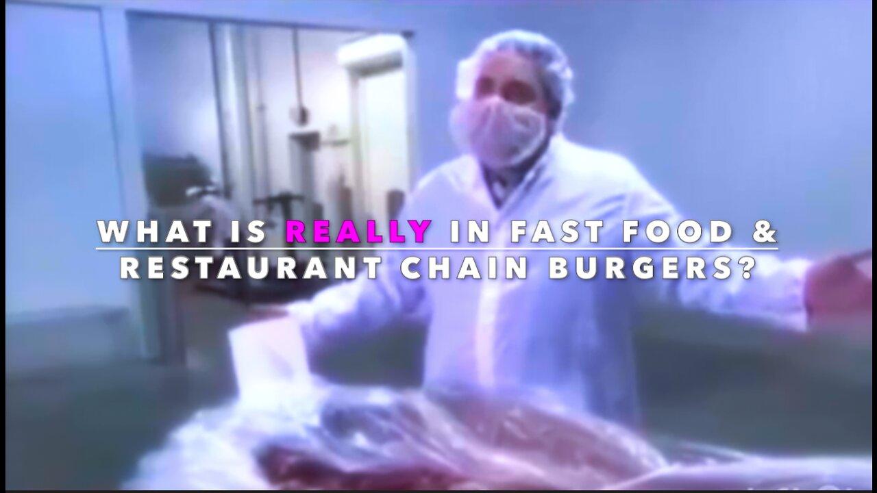 WHAT IS REALLY IN FAST FOOD & RESTAURANT - One News Page VIDEO