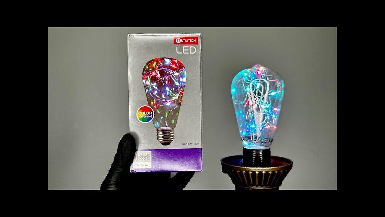 UTILITECH-Color Changing LED Lightbulb 3W #led - One News Page VIDEO
