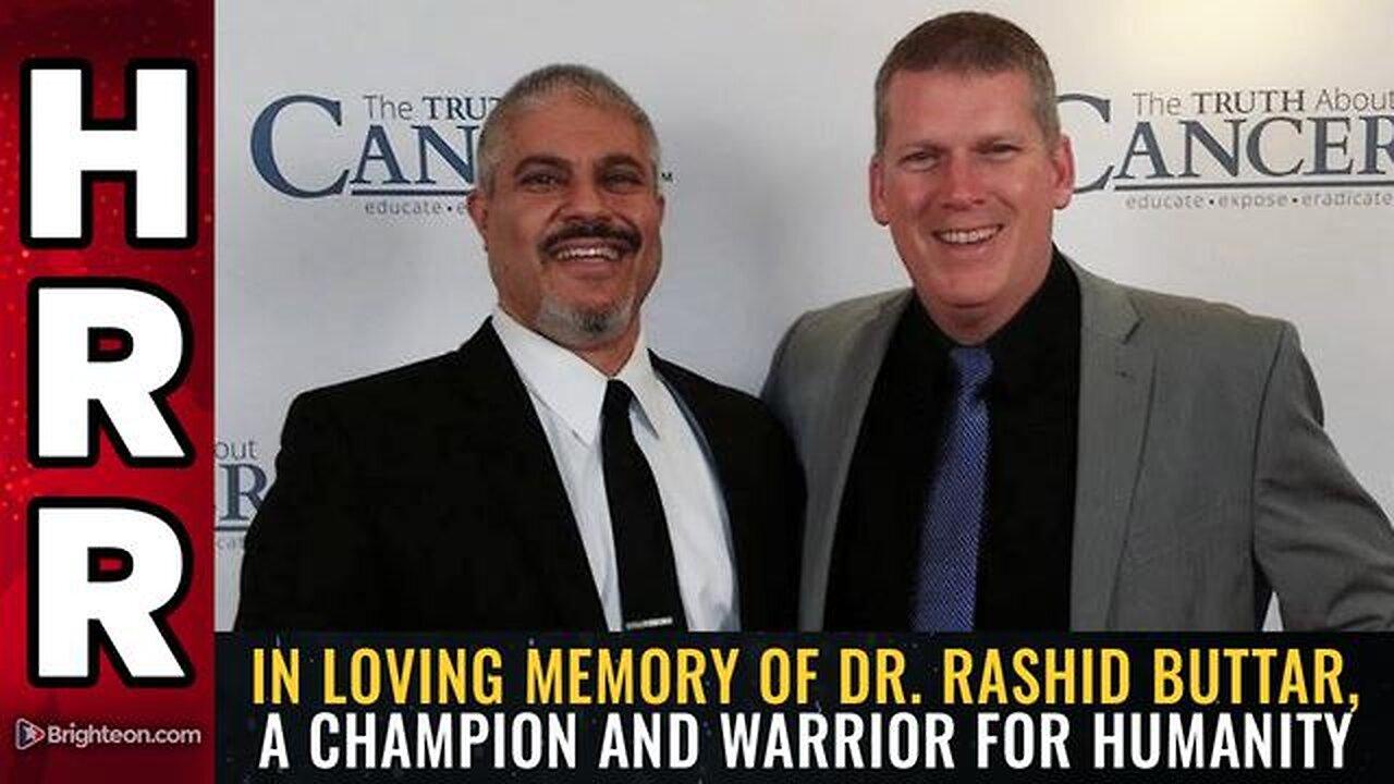 In loving memory of Dr. Rashid Buttar, a - One News Page VIDEO