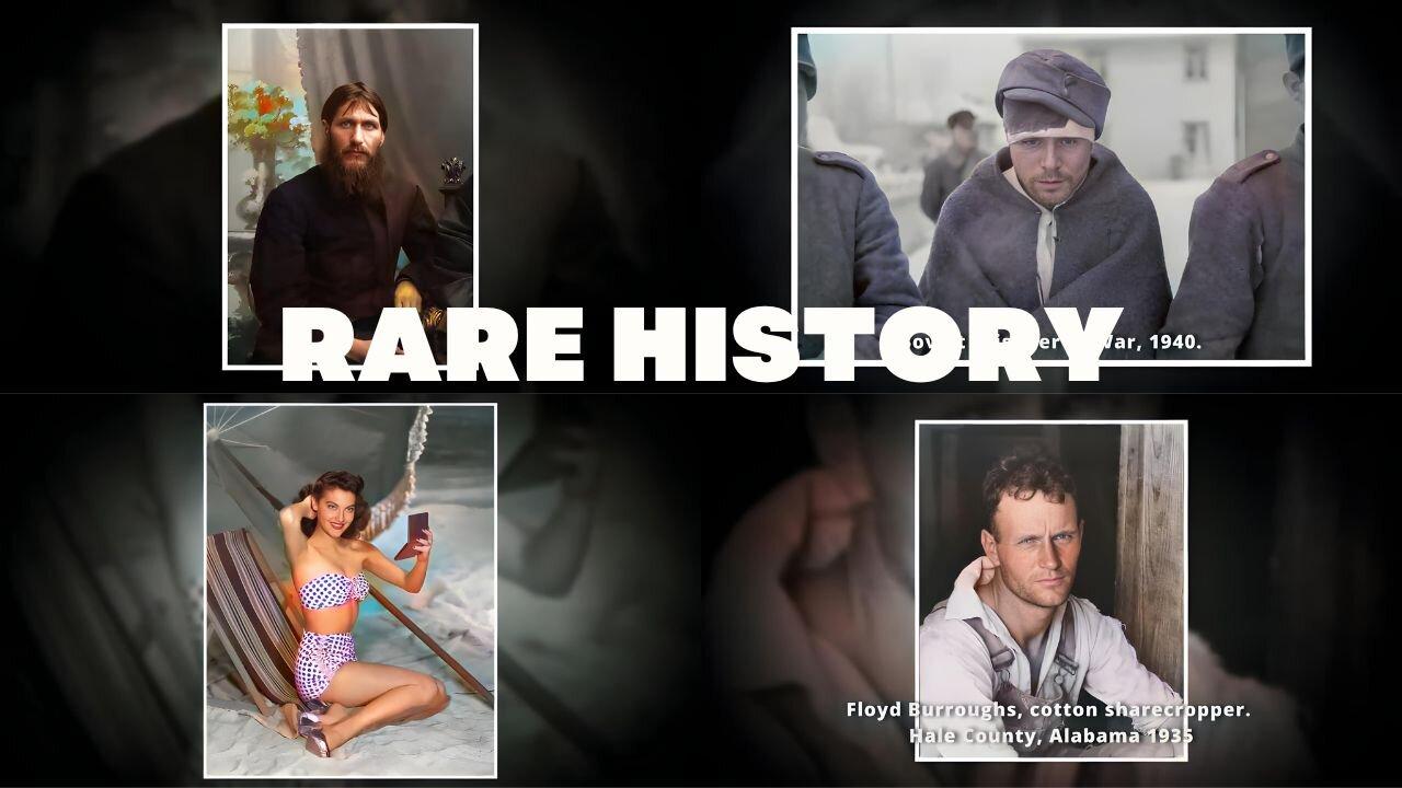 Rare History Pics Colorized: You Won't - One News Page VIDEO