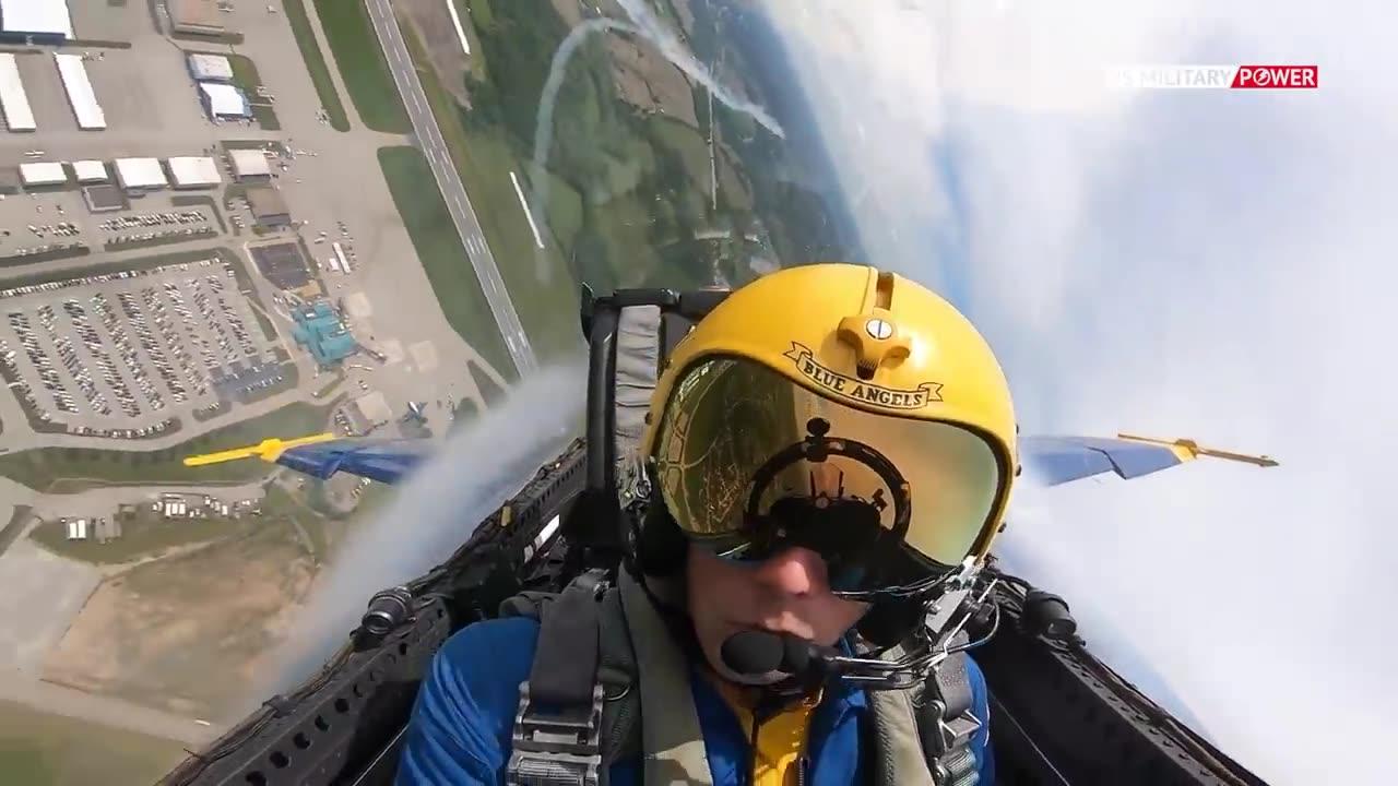 Awesome Blue Angels Cockpit view - One News Page VIDEO