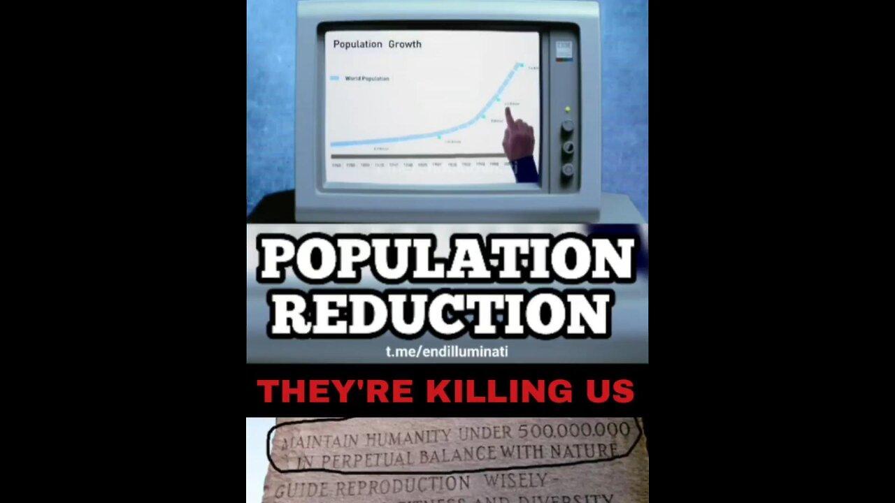 …population reduction are they killing us? - One News Page VIDEO
