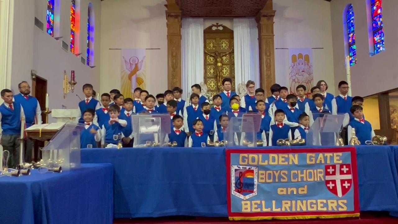 Golden Gate Boys Choir & Bellringers - - One News Page VIDEO