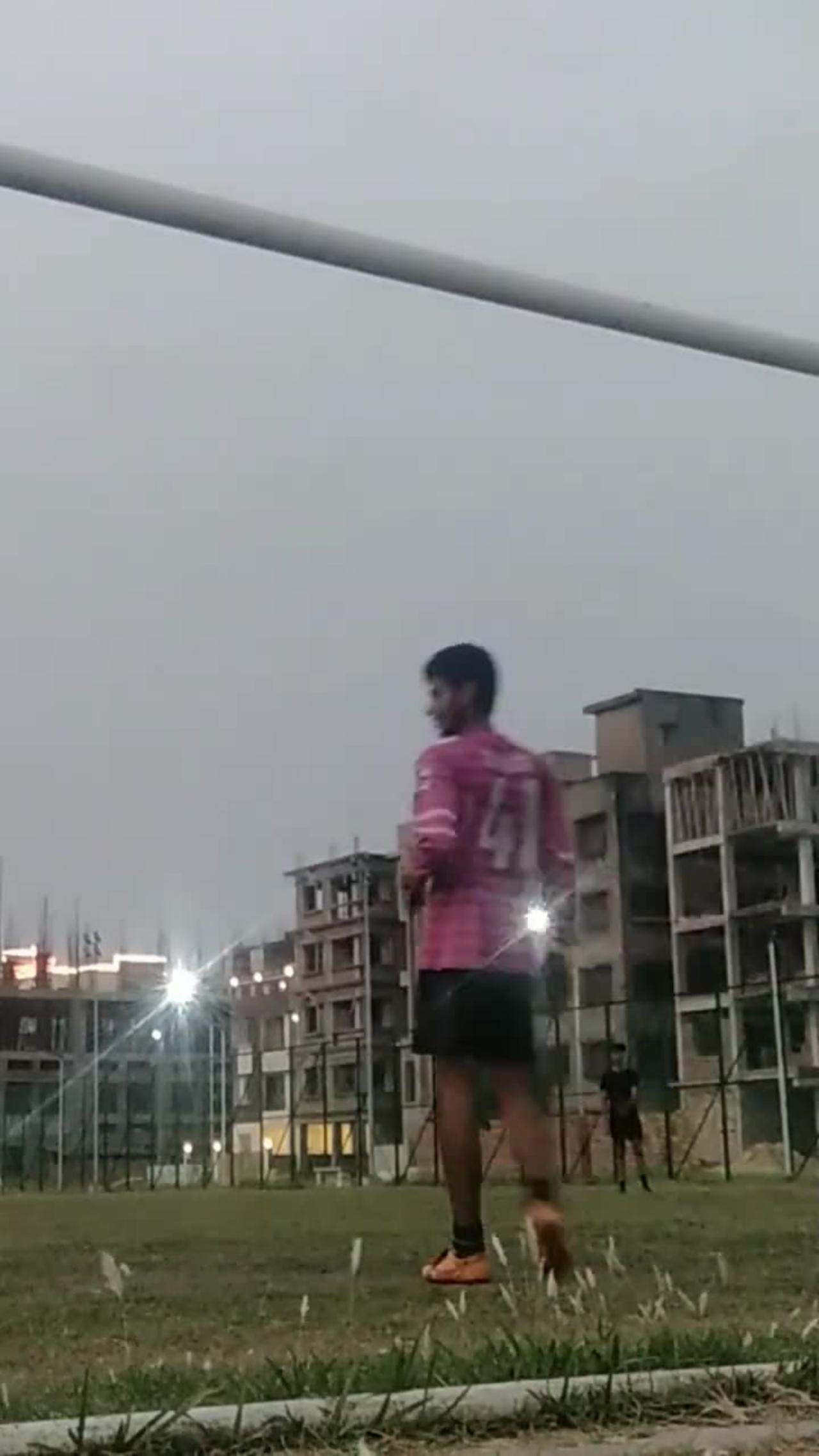 Substitute player steps on camera while - One News Page VIDEO