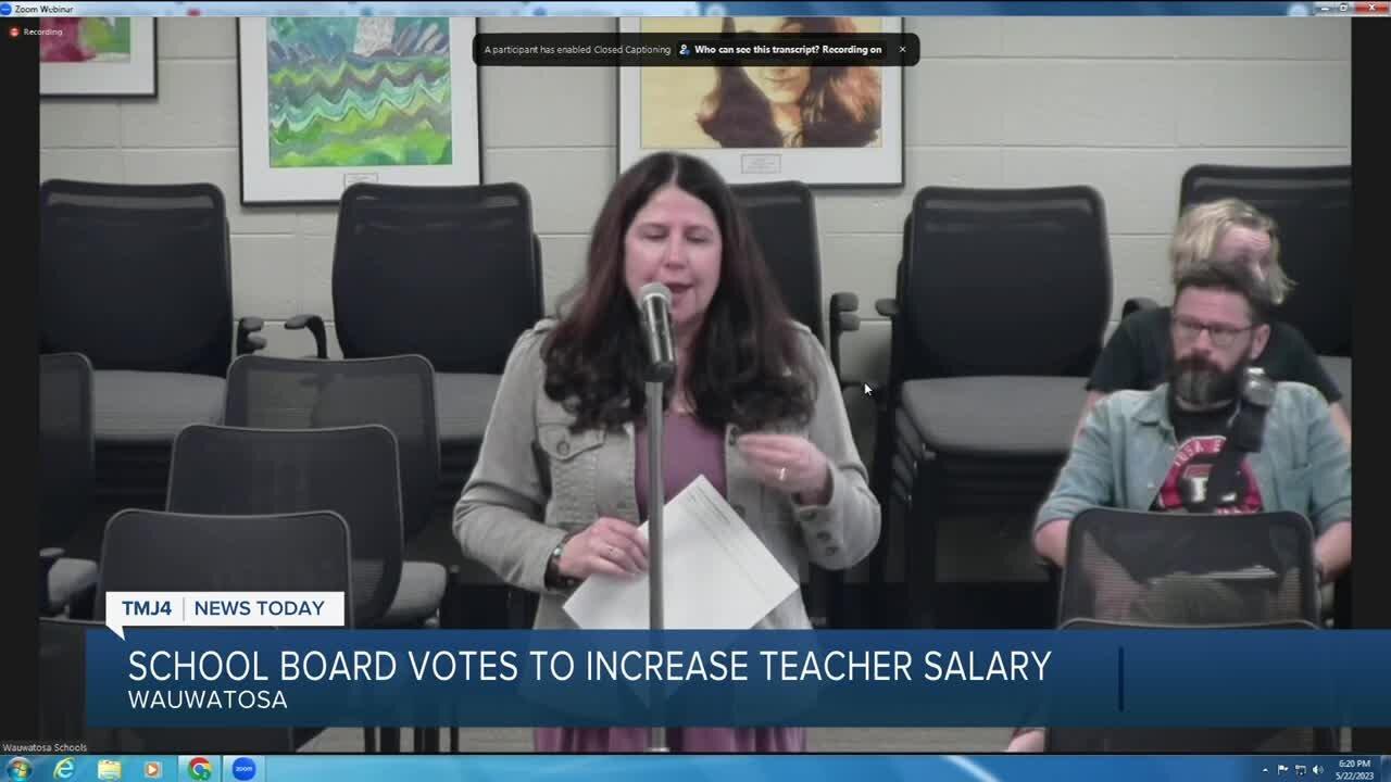 Tosa school board votes for teacher salary hike - One News Page VIDEO