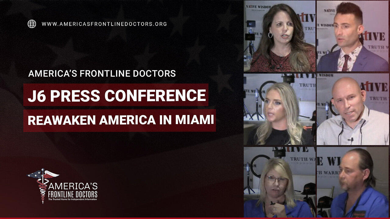 J6 Press Conference - ReAwaken American in Miami - One News Page VIDEO