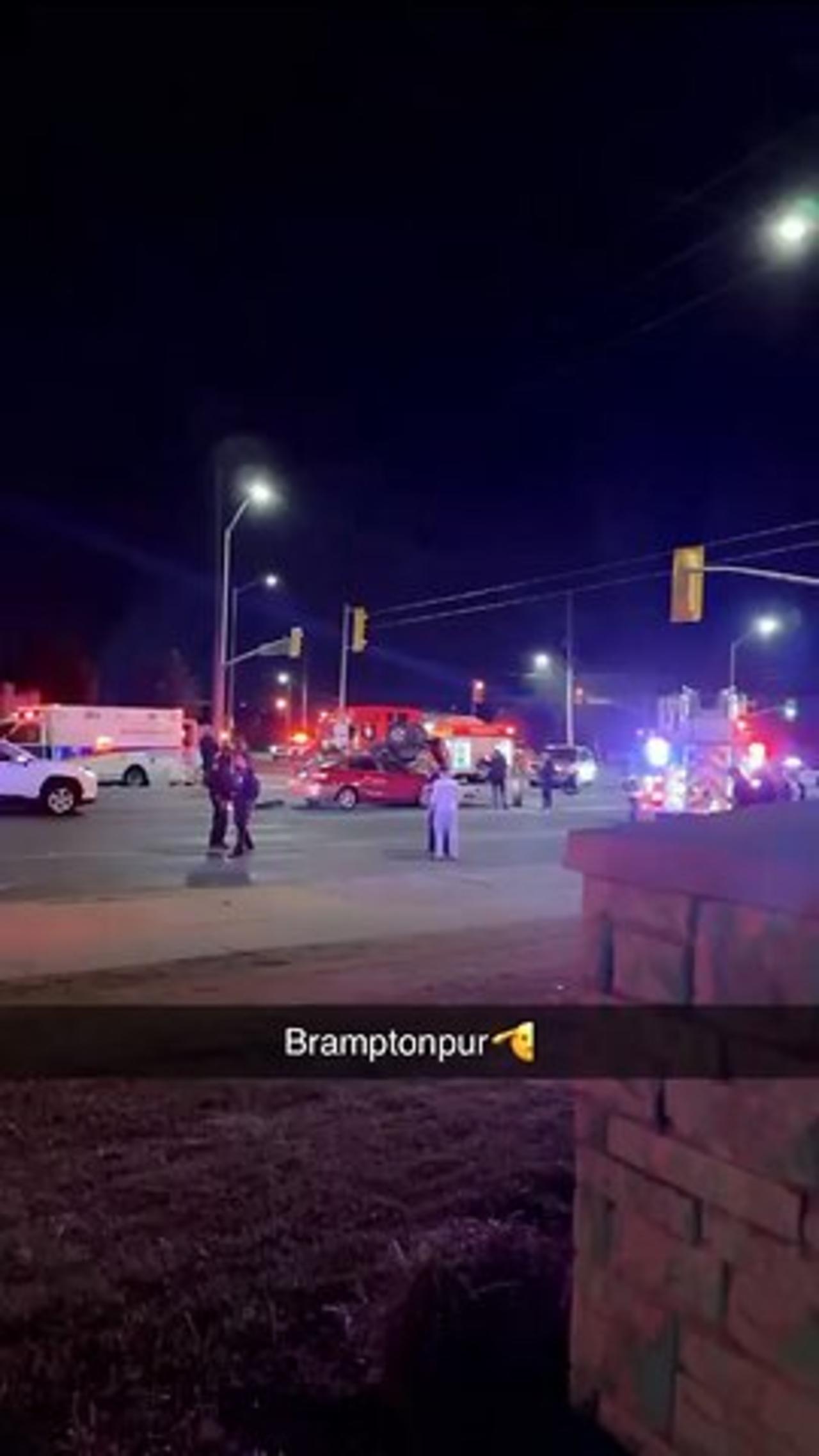 Brampton Car Crash - One News Page VIDEO