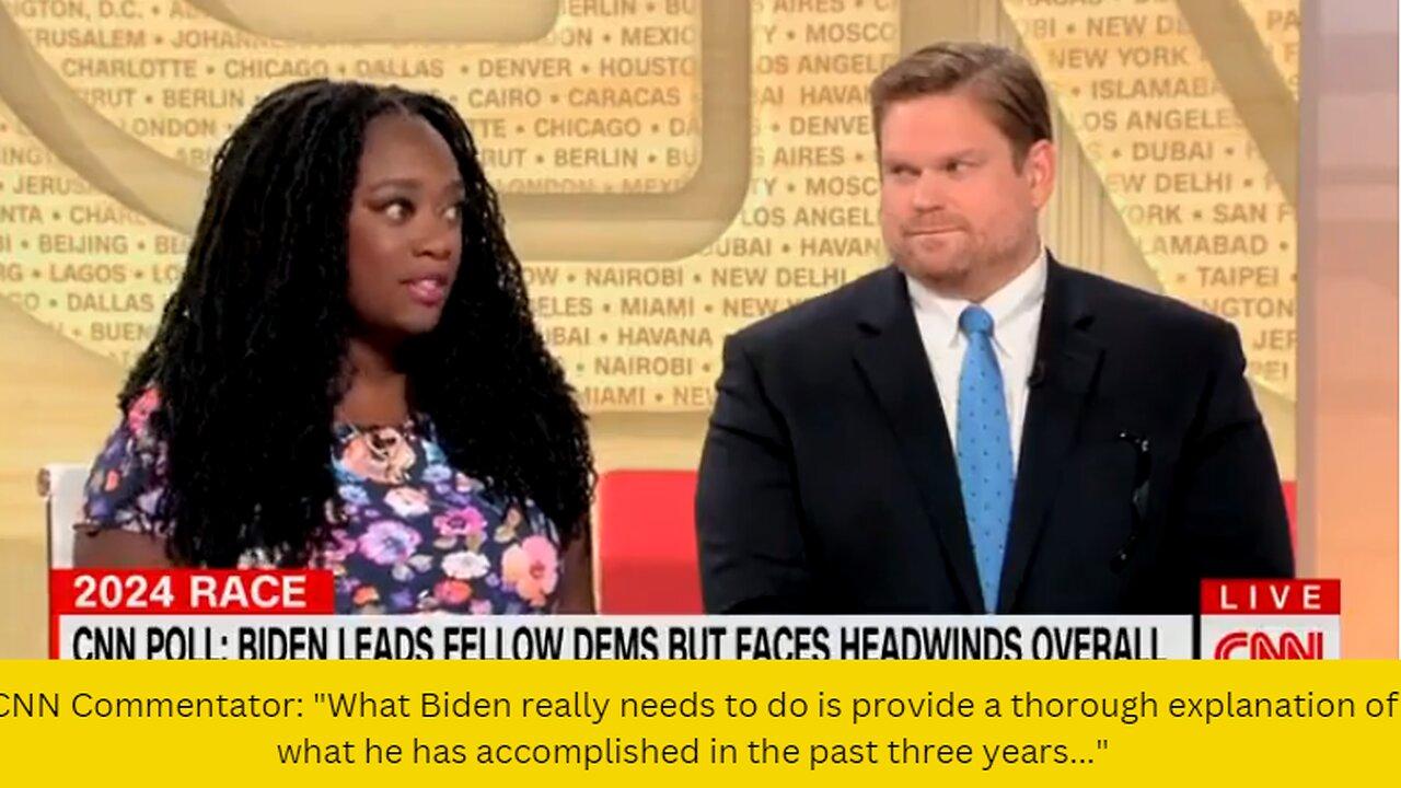 CNN Commentator: What Biden really needs to do - One News Page VIDEO