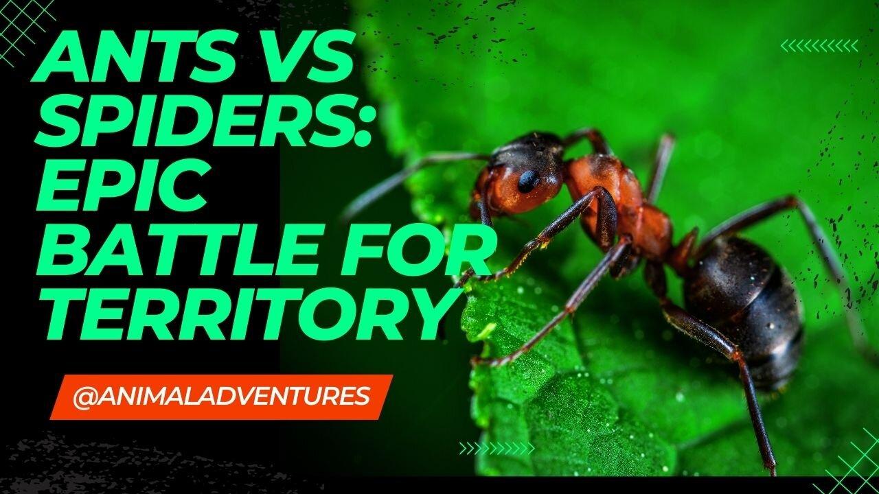 Ants vs. Spiders: Epic Battle for Territory | - One News Page VIDEO
