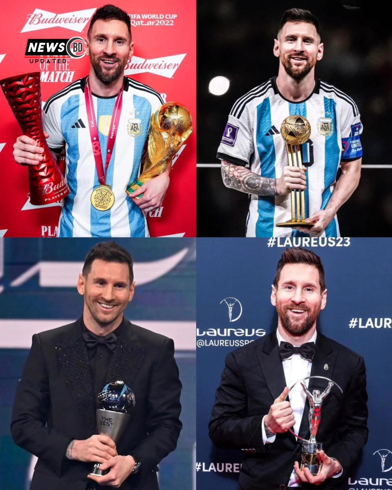 Messi won the Laureus award - One News Page VIDEO