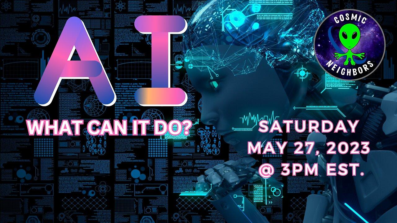 What can we do with AI? - One News Page VIDEO