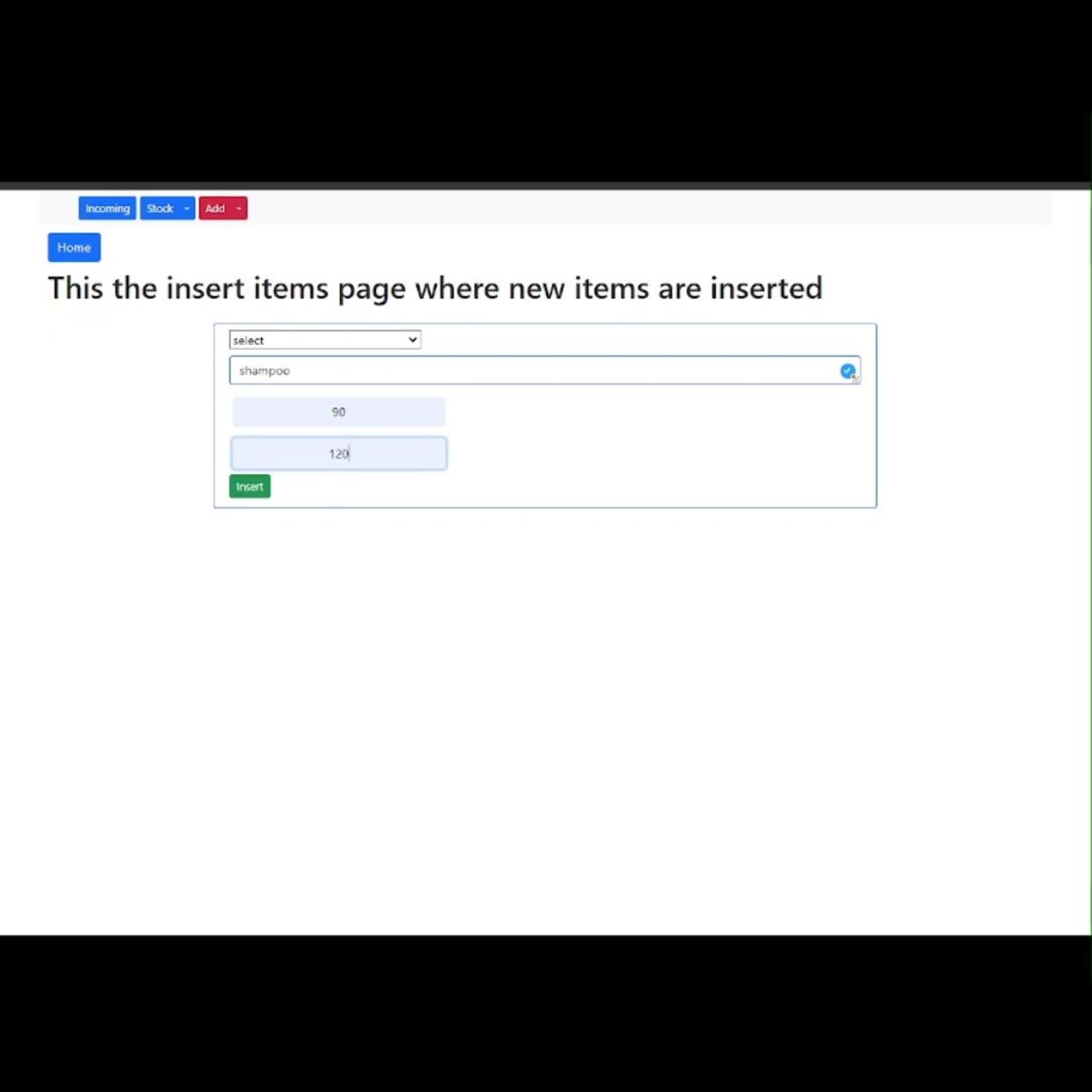 Basic E-Commerce Web Application - One News Page VIDEO
