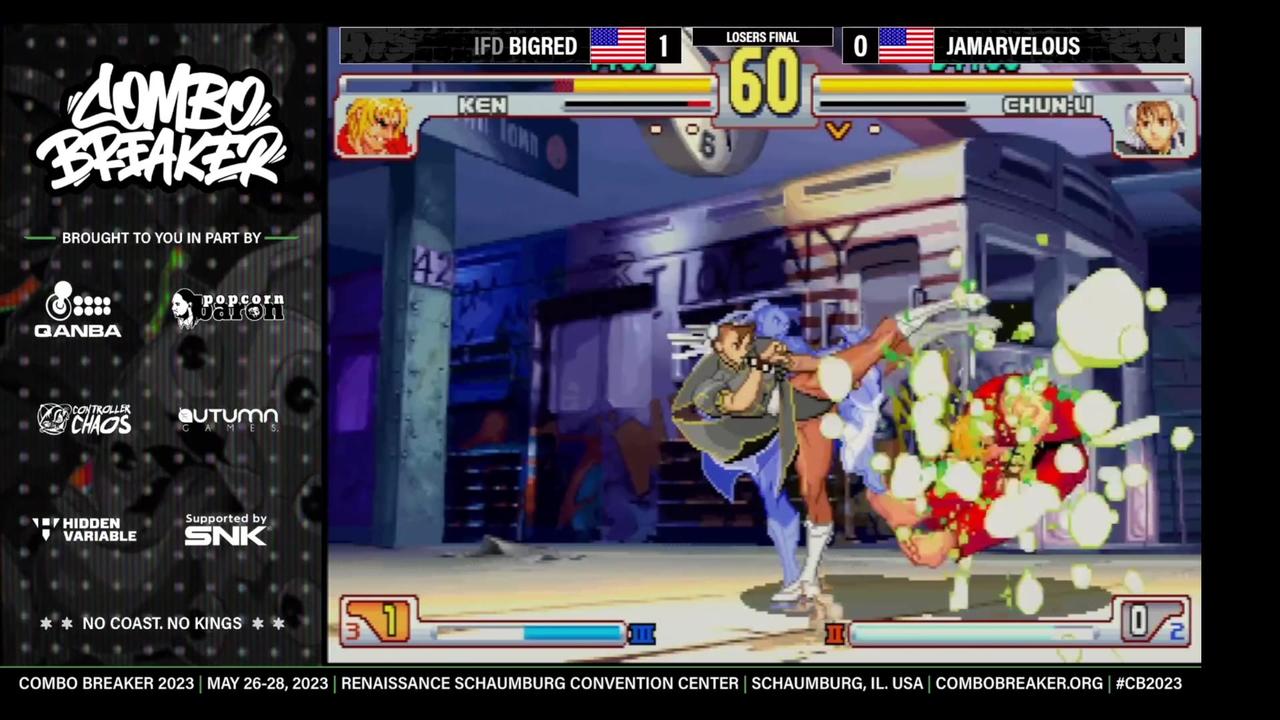 Combo Breaker 2023 Day 3 - Third Strike Top 8 - One News Page VIDEO