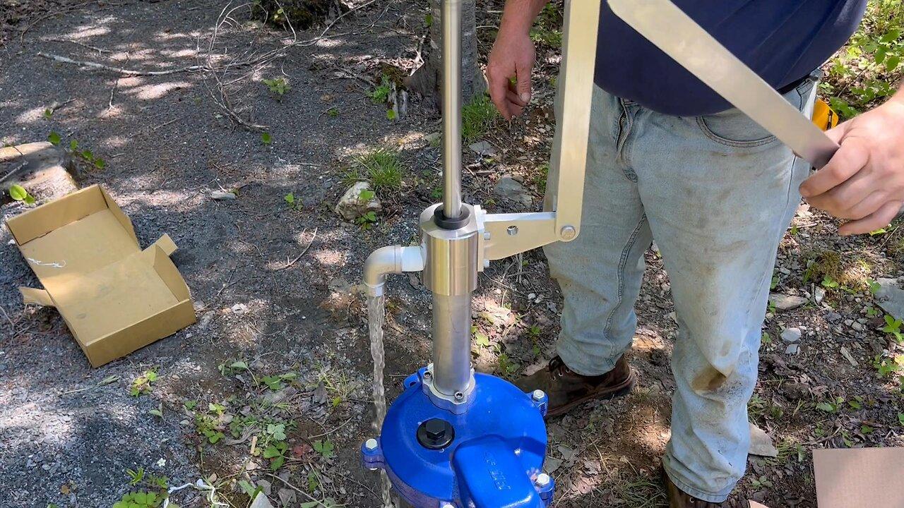 Simple Pump- Deep Well Hand Pump - One News Page VIDEO