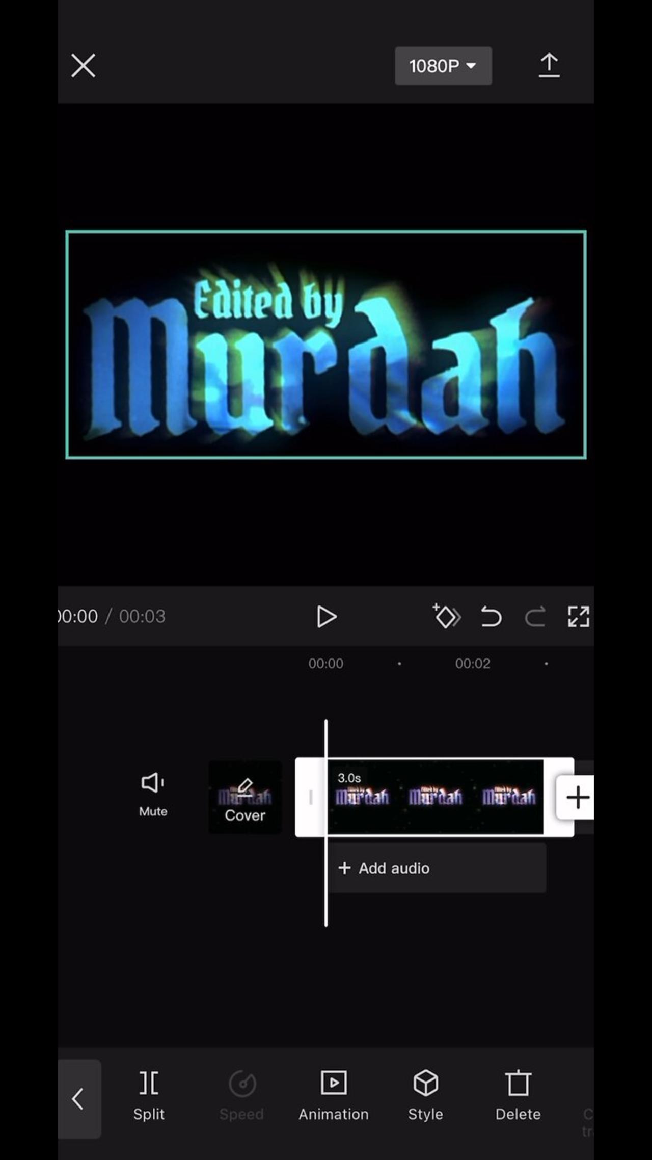 How to: LOGO intro | CapCut - One News Page VIDEO