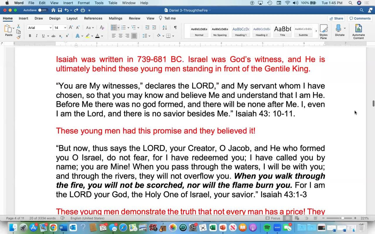 Through the Fire: Daniel 3 - One News Page VIDEO