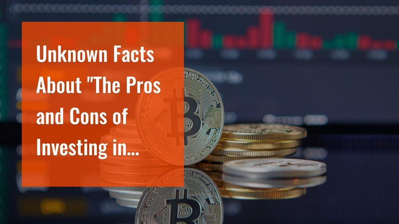 Unknown Facts About "The Pros and Cons of - One News Page VIDEO