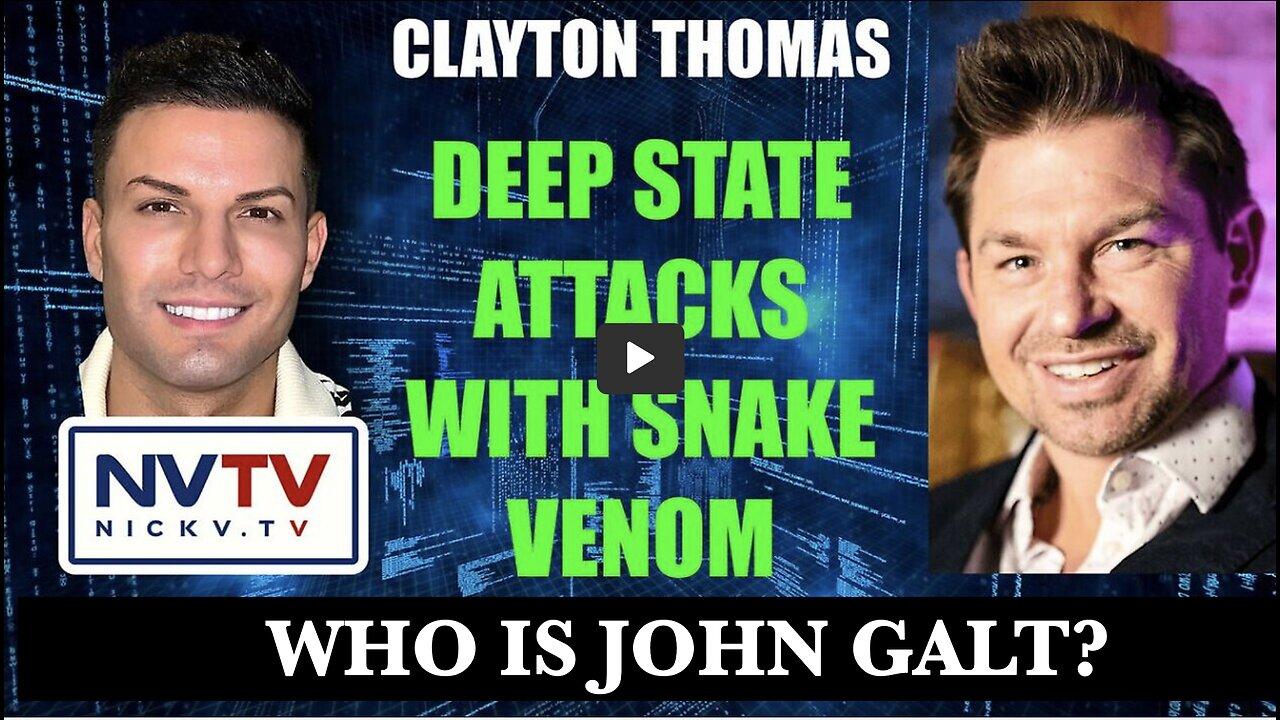 Clayton Thomas Discusses Deep State Attacks With - One News Page VIDEO