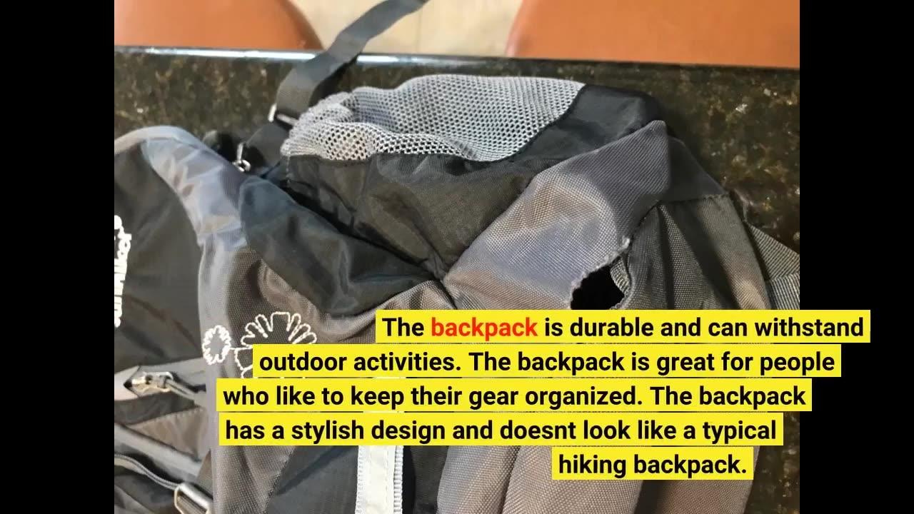 Real Reviews: sunhiker Cycling Hiking Backpack - One News Page VIDEO