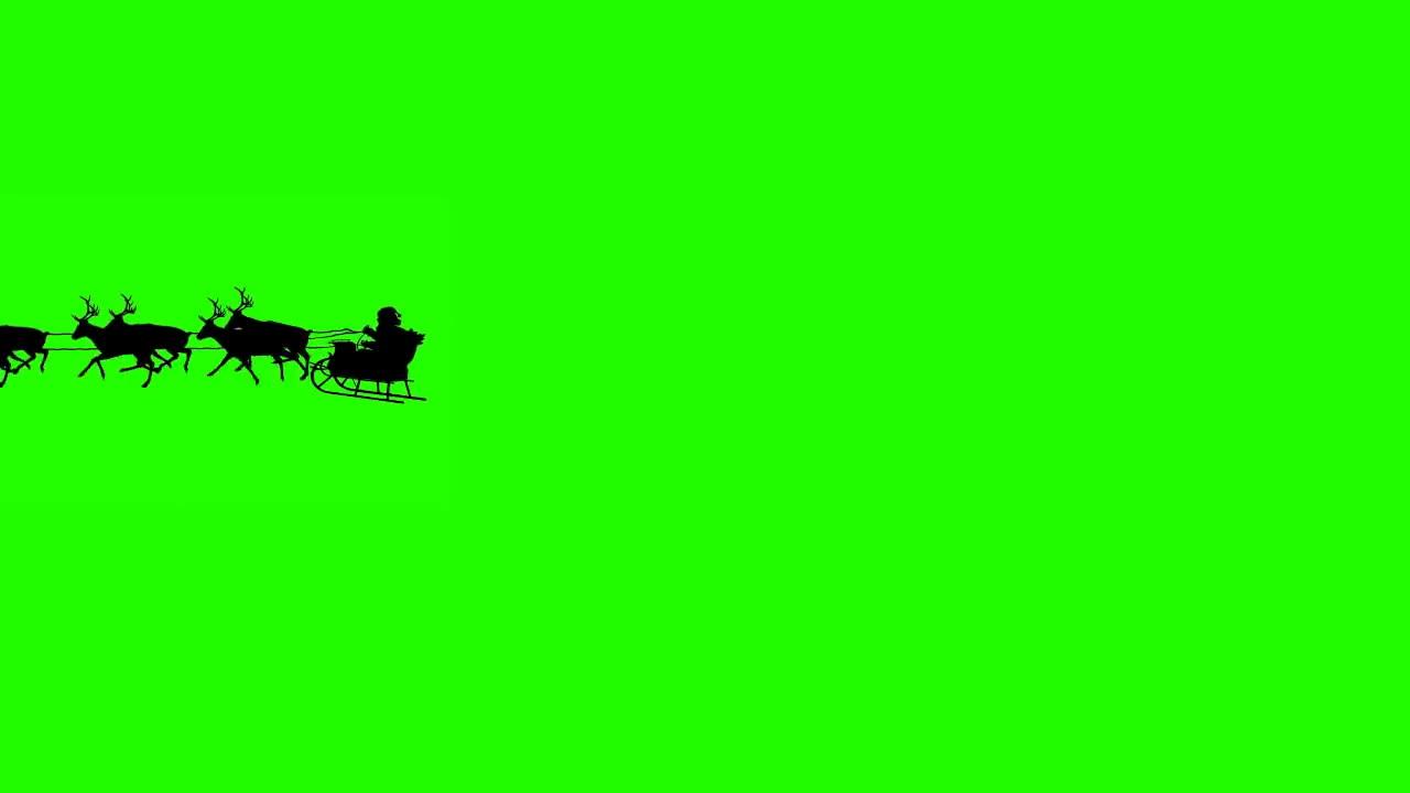 SANTA FLYING BY GREEN SCREEN EFFECT - Christmas - One News Page VIDEO