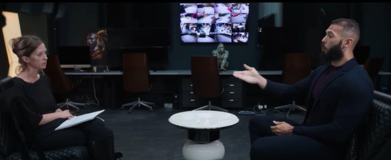 Andrew Tate First Interview With BBC (Heated - One News Page VIDEO