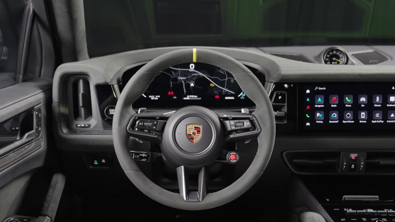 The new Porsche Cayenne Turbo GT Interior Design - One News Page VIDEO