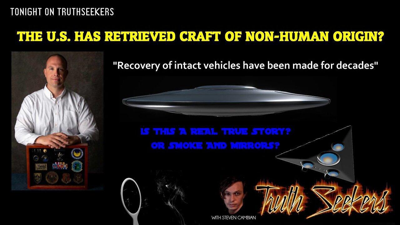 The U.S. has retrieved craft of NONHUMAN origin? - One News Page VIDEO