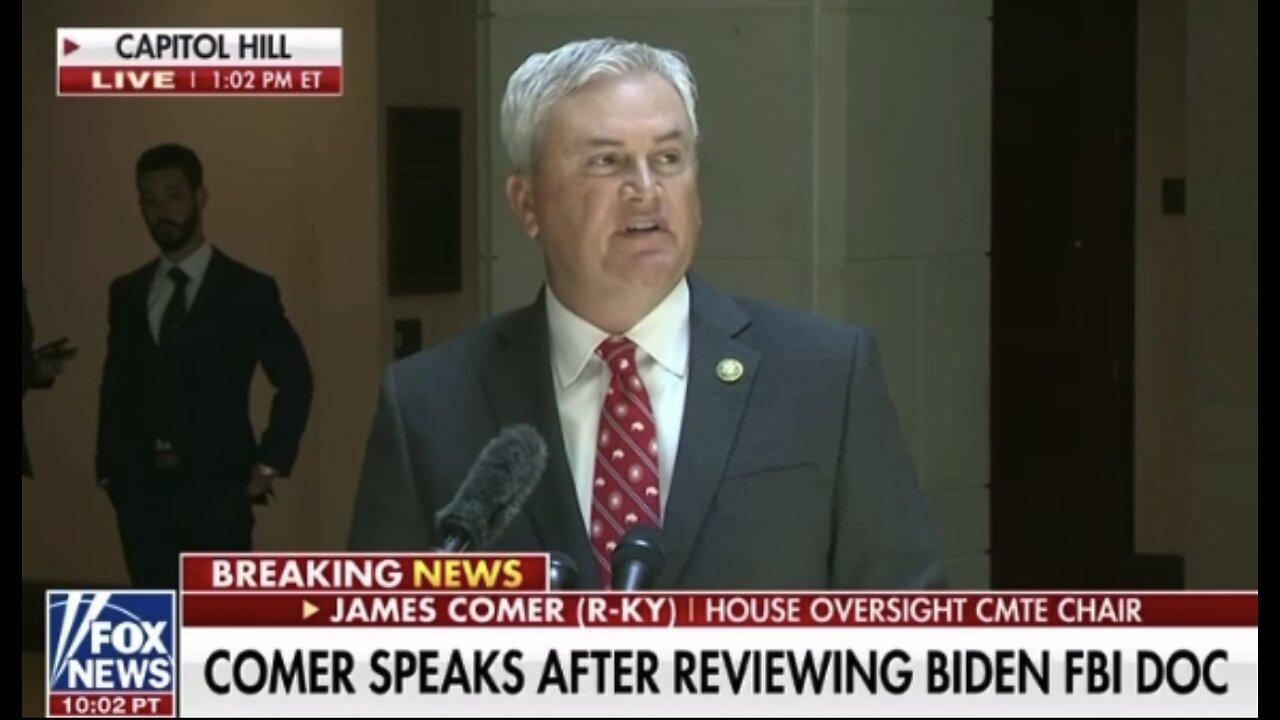 Comer: Wray in Contempt -McCarthy's - One News Page VIDEO