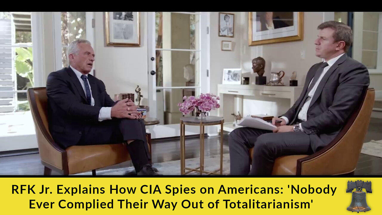 RFK Jr. Explains How CIA Spies on Americans: - One News Page VIDEO