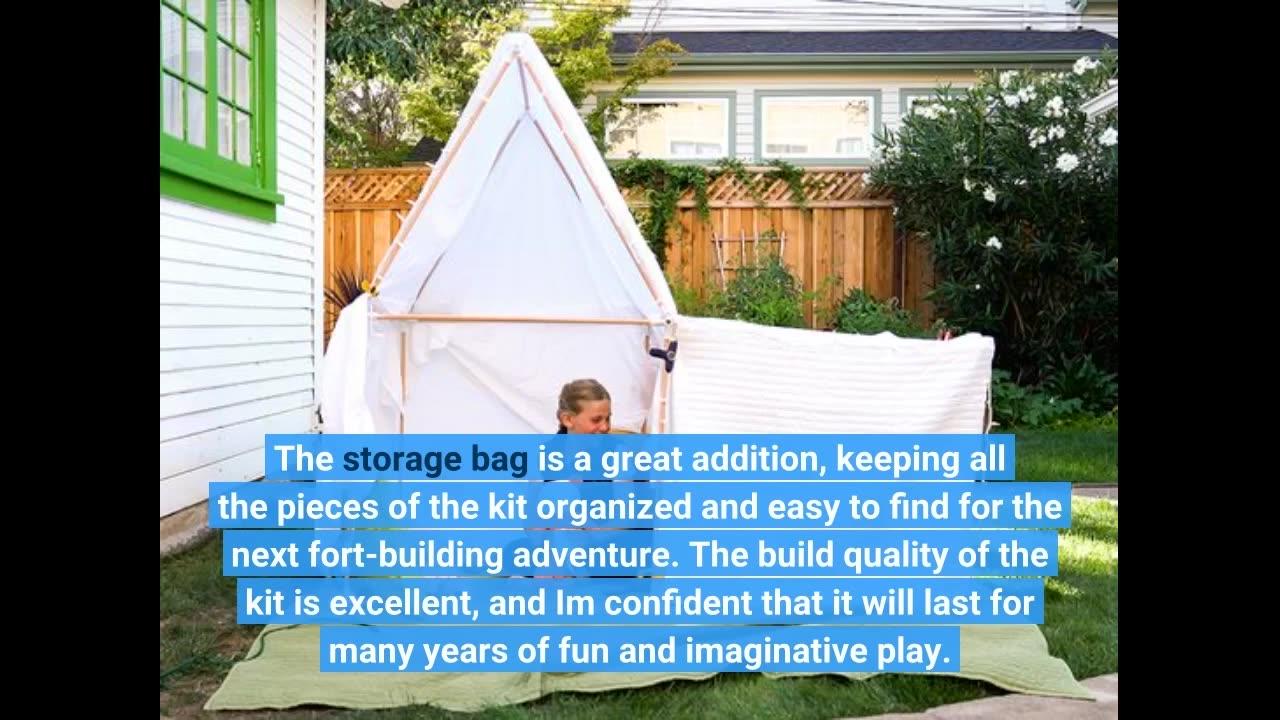 Watch Detailed Review: Blanket Fort Building Kit - One News Page VIDEO