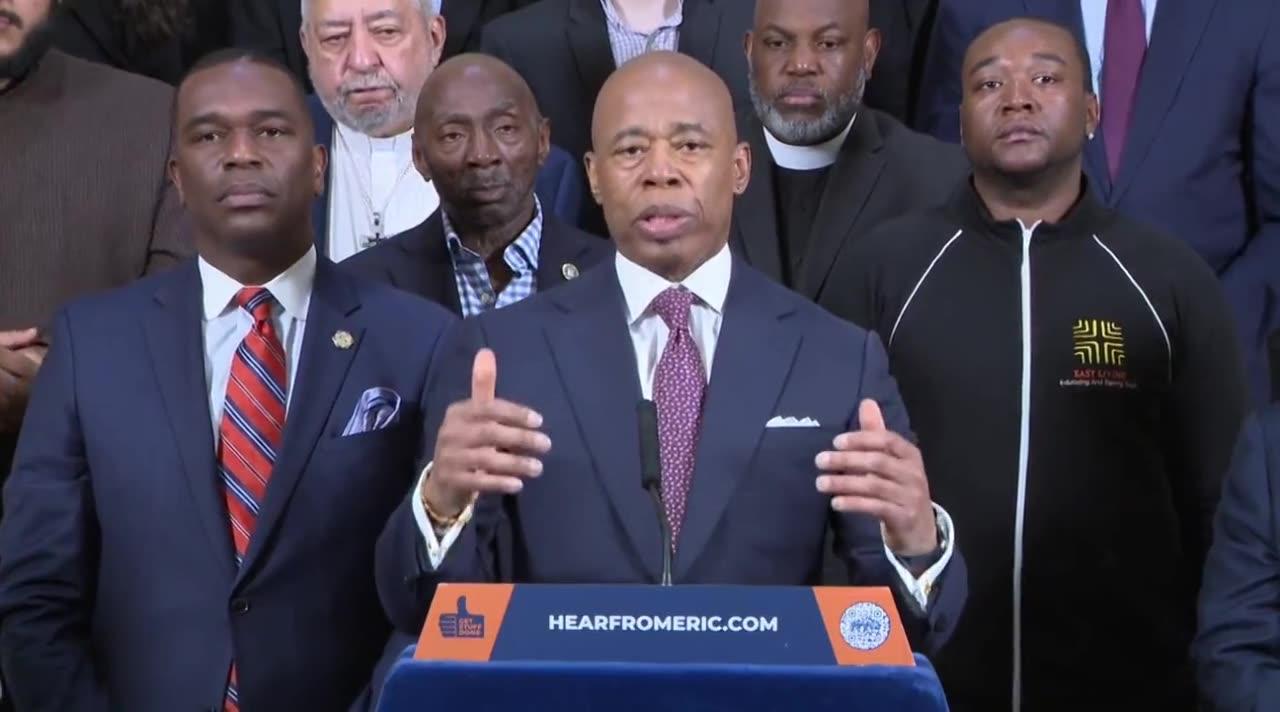INSANE: NYC Mayor Eric Adams Suggests Plan To - One News Page VIDEO